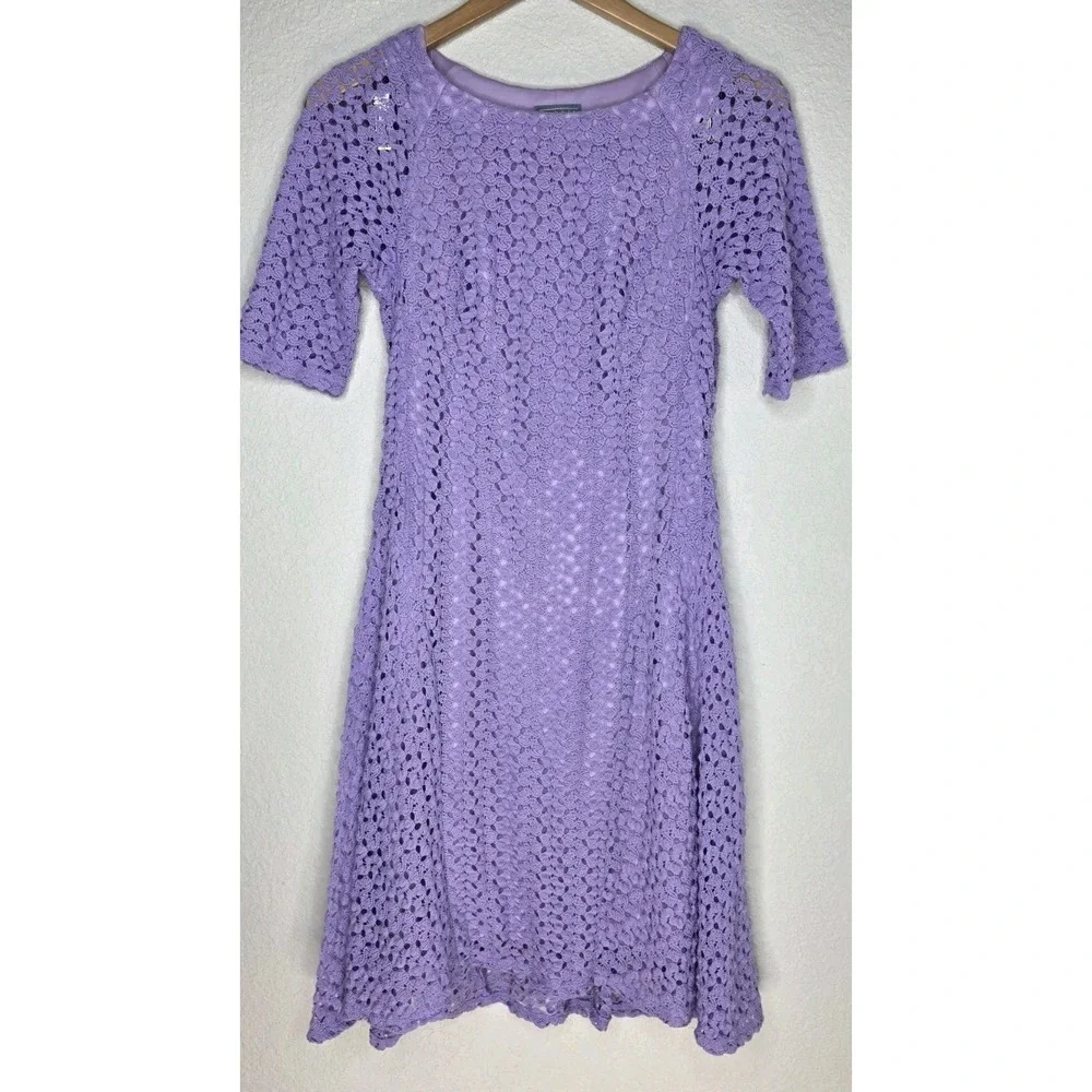 Rabbit | Dresses | New Rabbit Cottage Crochet Overlay Dress Short ...